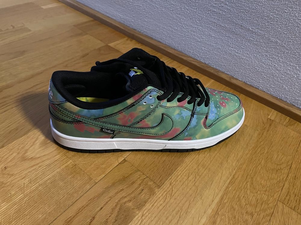 Nike X Civilist SB Dunk Low Color changing Grösse 45 (Gebraucht) in für ...