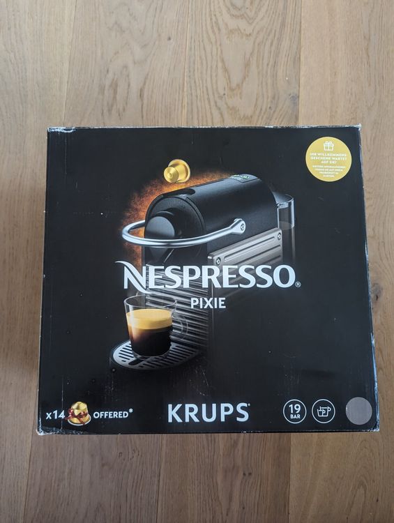 Krups Nespresso Pixie mit box (Gebraucht) in Zürich für CHF 35 – mit ...