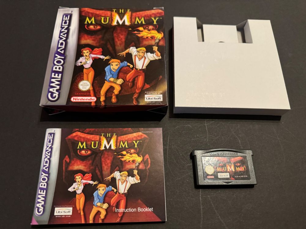 THE MUMMY SPIEL FÜR NINTENDO GBA IN ORIGINALSCHACHTEL (Gebraucht) in ...