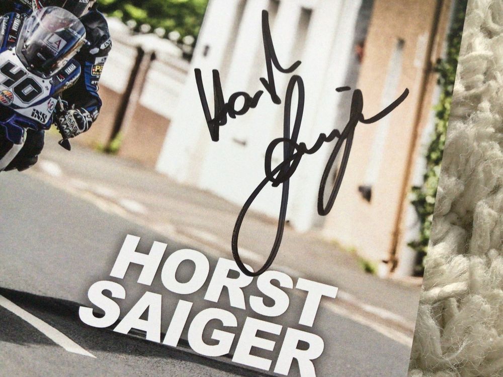 Horst Saiger Original Autogramm Moto Sport Isle of Man TT | Kaufen auf ...