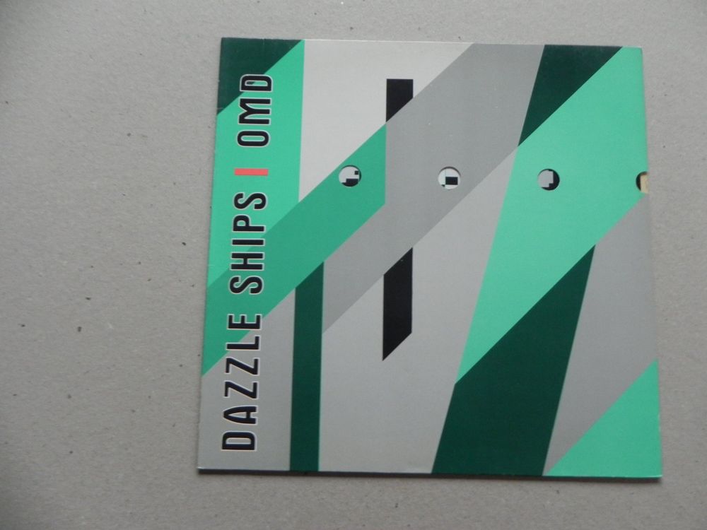 LP brit. New Wave Synth Pop Band OMD 1983 Dazzle Ships (Gebraucht) in ...