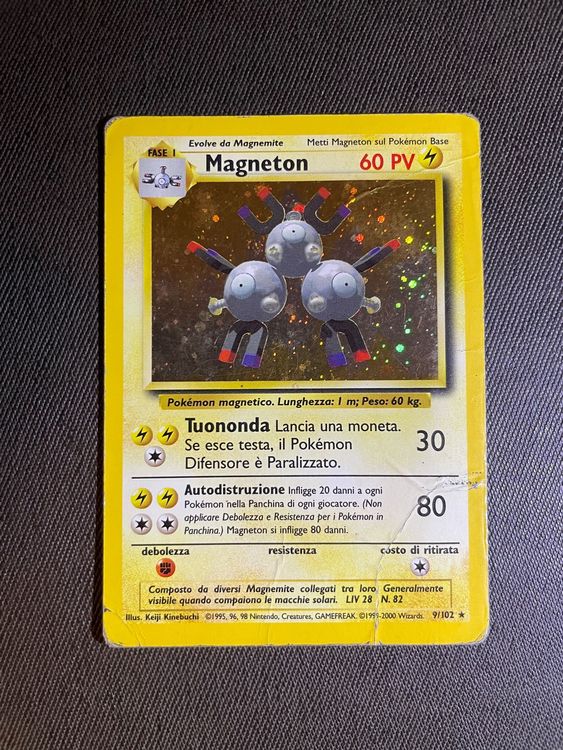Pokemon Magneton, Base Set | Kaufen auf Ricardo