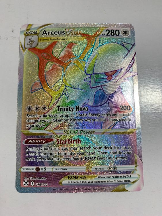 Pokemon Karte Rainbow Arceus | Kaufen auf Ricardo