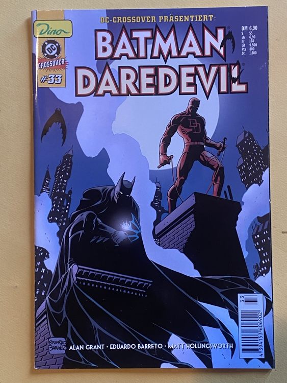 Batman Daredevil Comic #33 Crossover Dino Verlag Top Zustand (Gebraucht ...