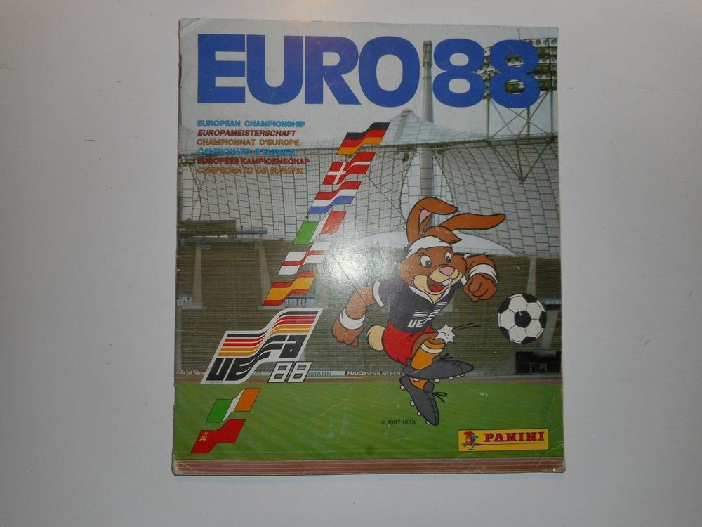 Panini Album EM/Euro 88/1988 | Kaufen auf Ricardo