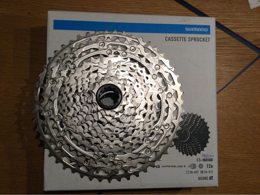 Cassette Shimano eBike 12 vit 10-51T DEORE CS-M6100 NEUVE (Neu (gemäss Beschreibung)) in Vesin ...