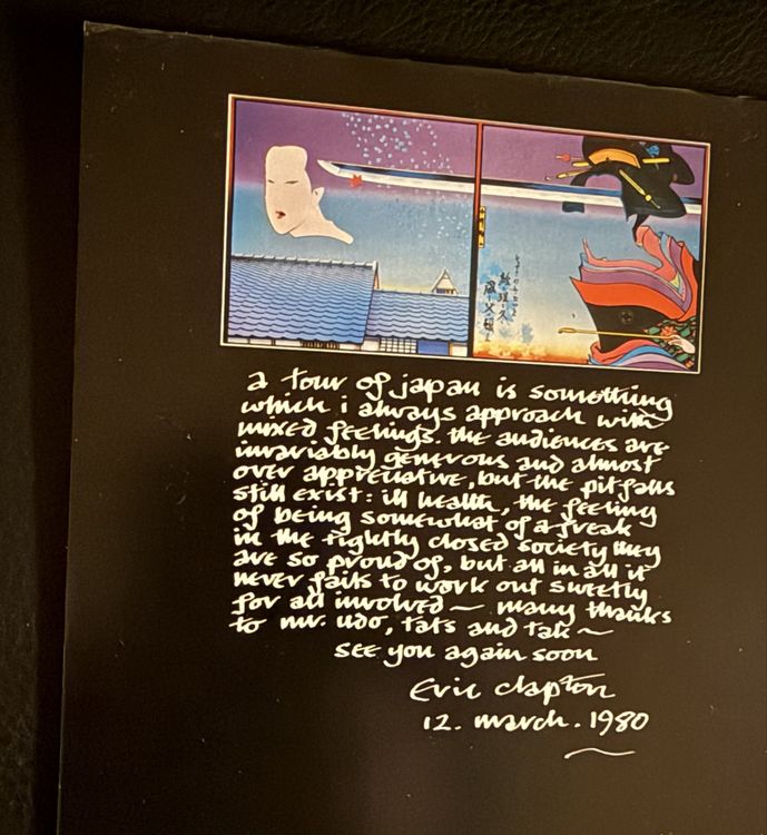 Eric Clapton - Just One Night Doppel-LP von 1980 (Gebraucht) in Goldach ...