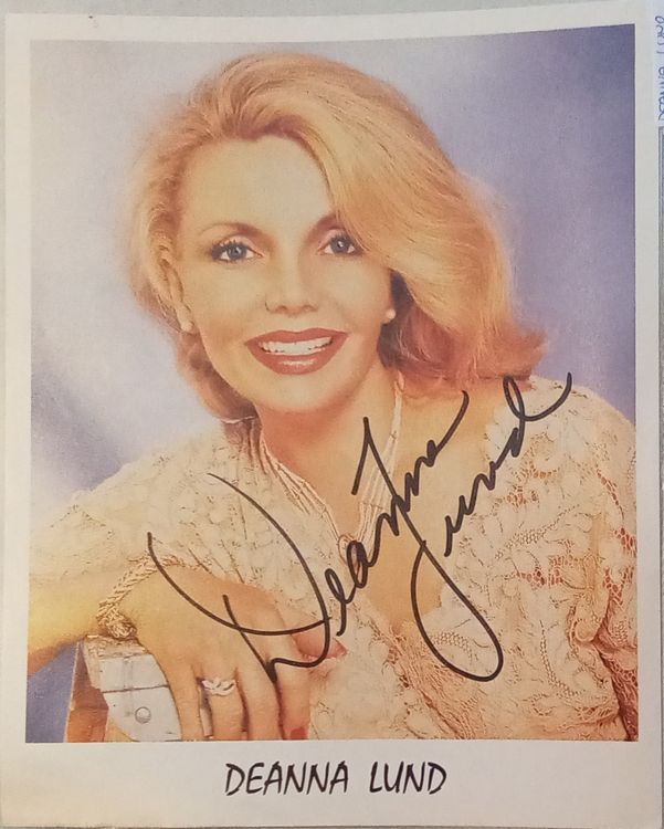 Deanna Lund 1937-2018 Autogramm signiert Foto 20x25cm (Gebraucht) in Bischofszell für CHF 25 ...