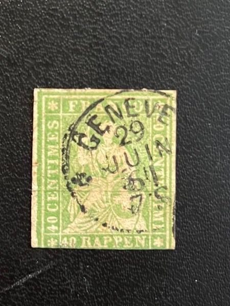 Strubel 26G Cat. 120.- Obl. GENÈVE | Kaufen auf Ricardo