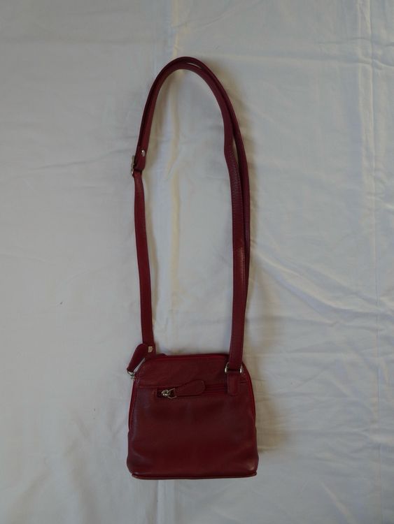 sac en cuir Nika, couleur rouge bordeau (Neuf (Voir description)) à ...