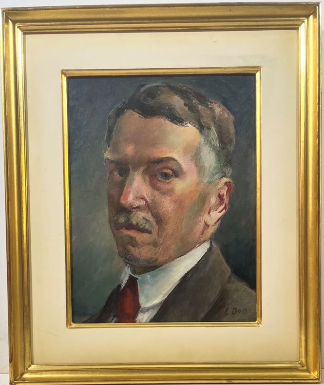 Eduard Boss (1873-1958) Männer Portrait Gemälde (Gebraucht) in Root für ...