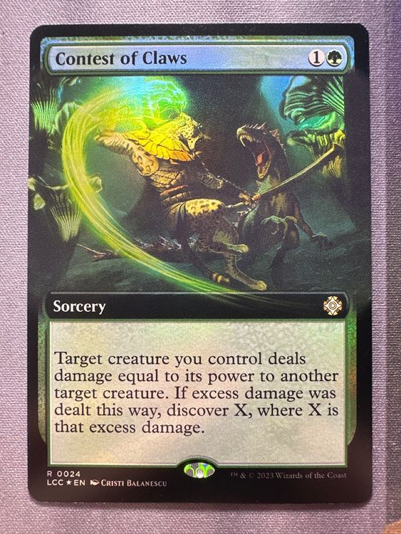 Contest of Claws FOIL Variant 0024 Ixalan | Kaufen auf Ricardo