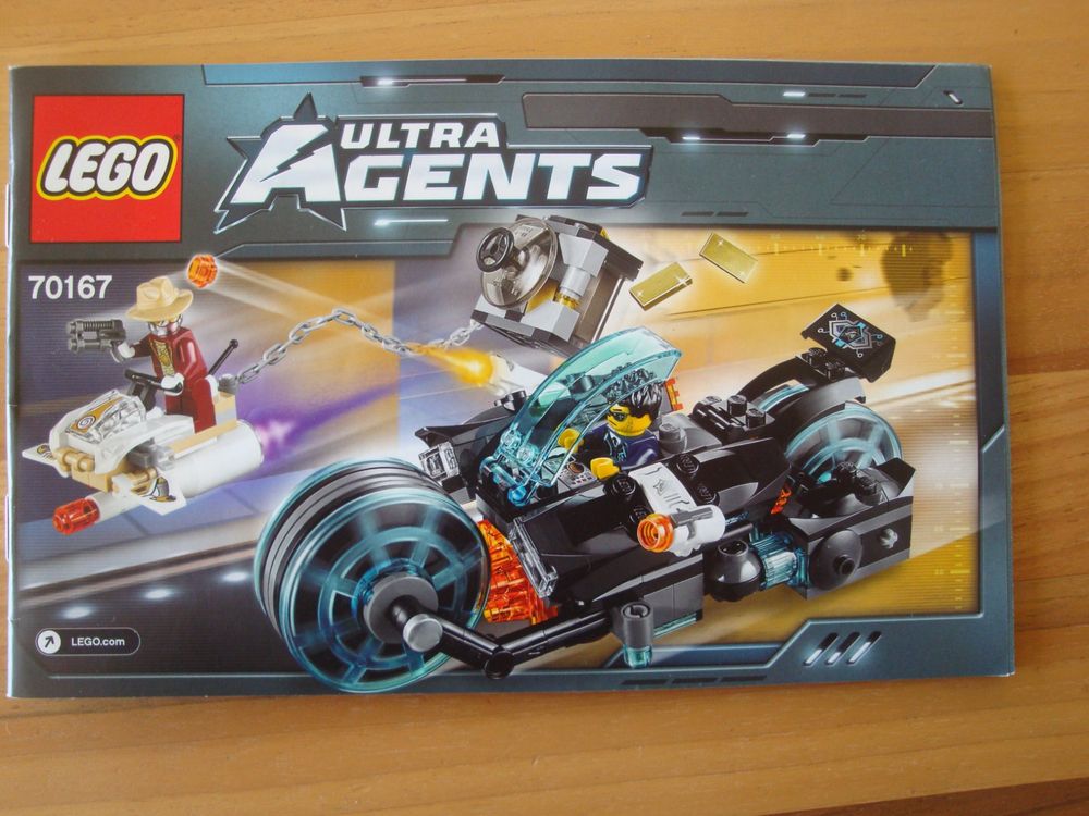Lego Ultra Agents, Nr. 70167, Invizable's Goldraub (Gebraucht) in Egg b ...