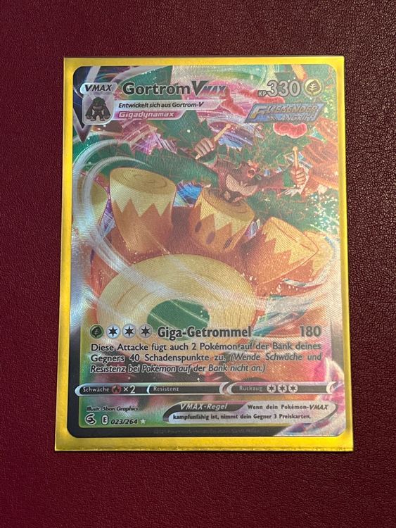 Pokémon Karte - Gortrom Vmax - 023/264 | Kaufen auf Ricardo