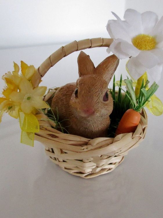 Mini Osterhase, Osterkörbli, kleines Osterkörbchen, 0 Kcal (Neu (gemäss ...