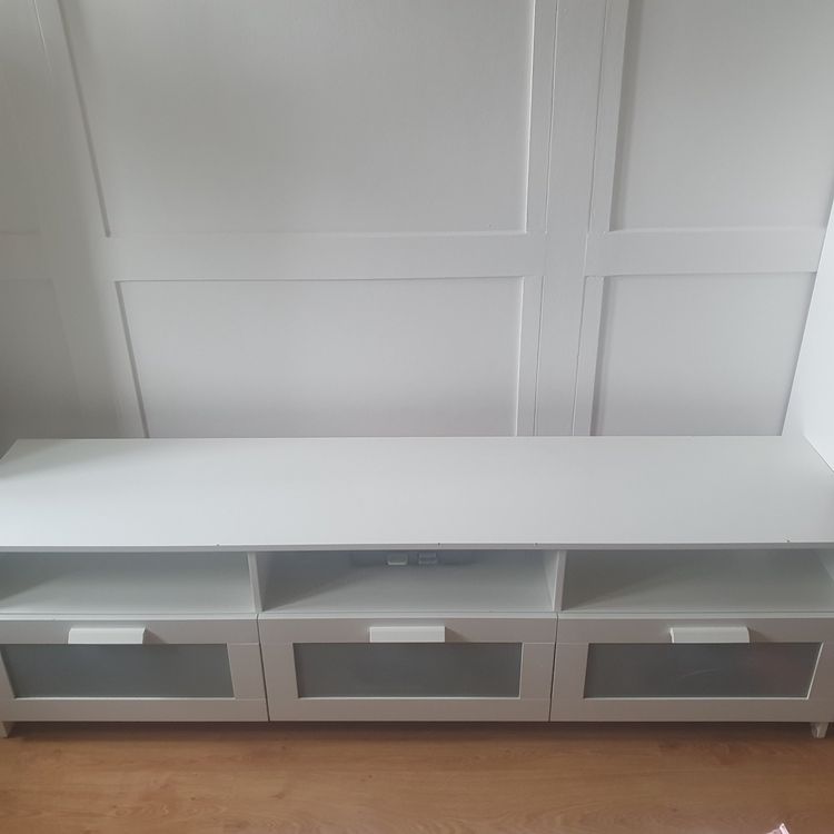 Lowboard weiss 180cm lang | Kaufen auf Ricardo