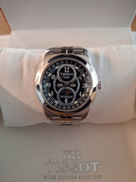 Tissot PR50 Moonphase Black Dial (Gebraucht) in Burgdorf für CHF 60 ...