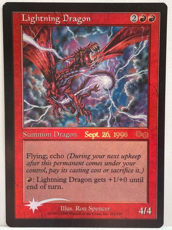 Magic The Gathering - Lightning Dragon (Gebraucht) in Reinach BL für ...