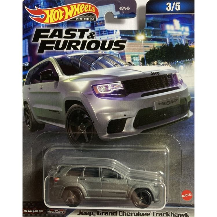 Jeep Grand Cherokee Trackhawk 1/64 Hot Wheels Fast & Furious (Neu und ...