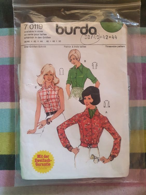 Patron 70119 Burda vintage 1970 38/40 (Gebraucht) in Thônex für CHF 5 – mit Lieferung auf ...
