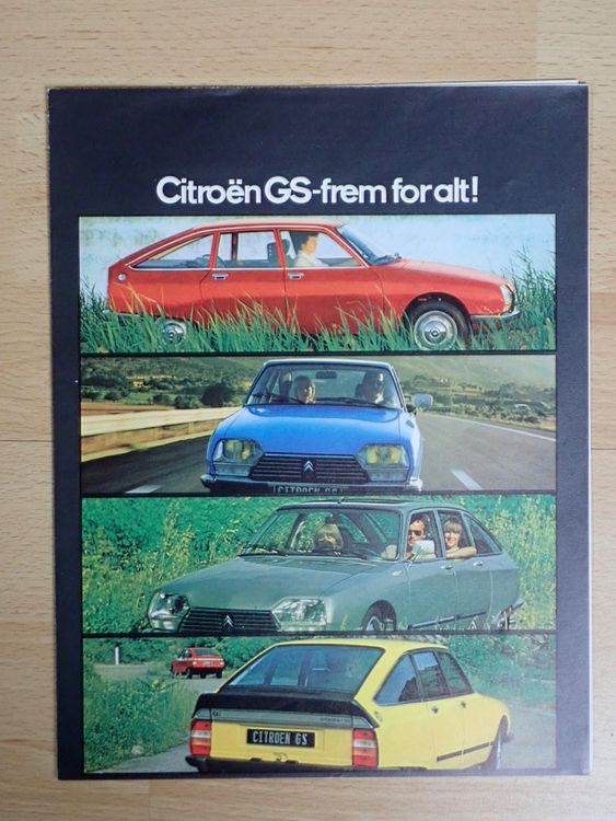 Citroen GS GS Break - Prospekt Dänemark 1977 - N028 (Gebraucht) in ...
