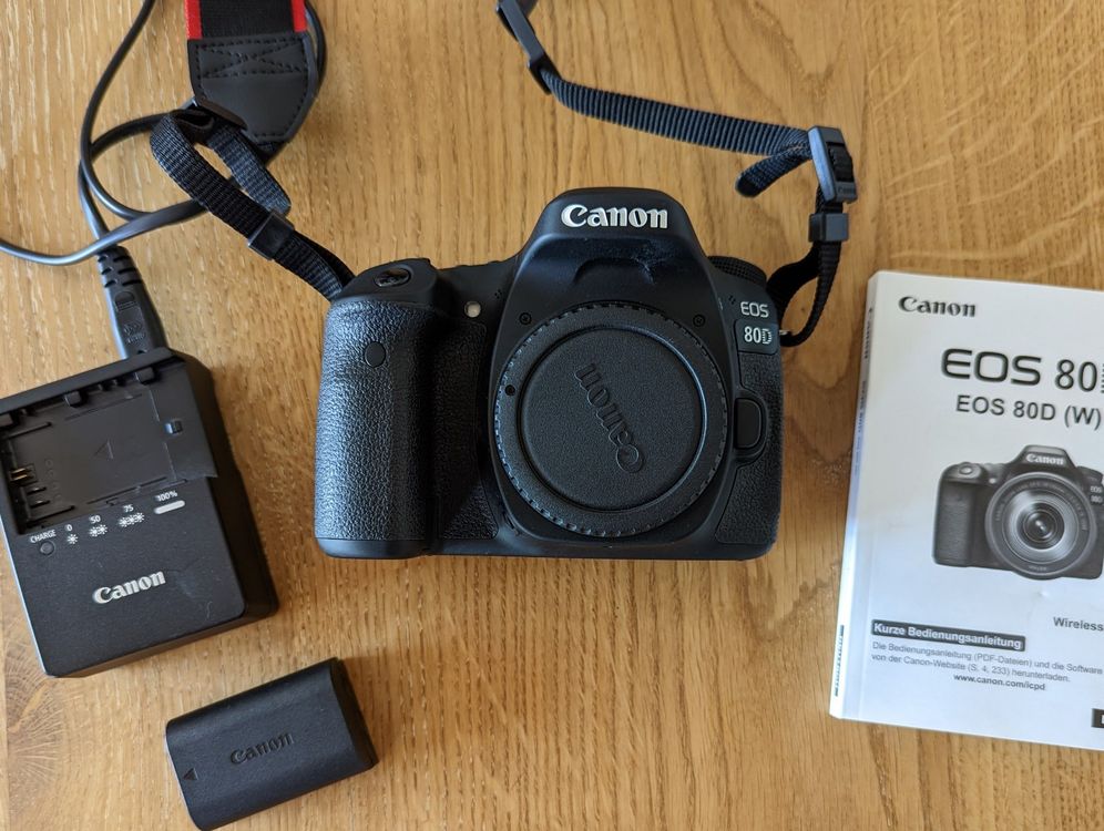 CANON EOS 80D Body / Nur 741 Auslösungen! (Gebraucht) in Rotkreuz für ...