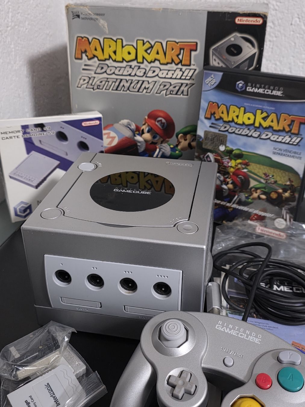 GAMECUBE – Mario Kart Double Dash!! PLATINUM PACK | PAL EUR (Gebraucht ...