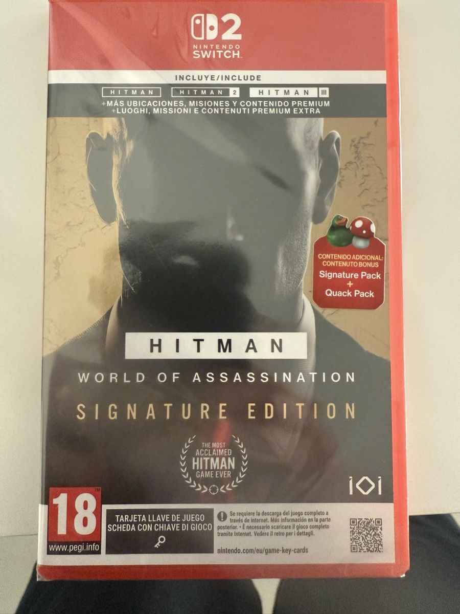 Hitman World of Assassination Switch 2, nuovo, sigillato (Neu und originalverpackt) in Castel ...