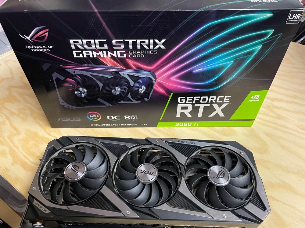 ASUS ROG Geforce RTX 3060 ti | Kaufen auf Ricardo