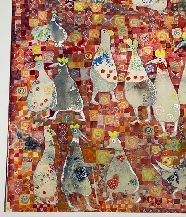 Maria Uebersax (1899-1989) grosse Mischtechnik | Kaufen auf Ricardo