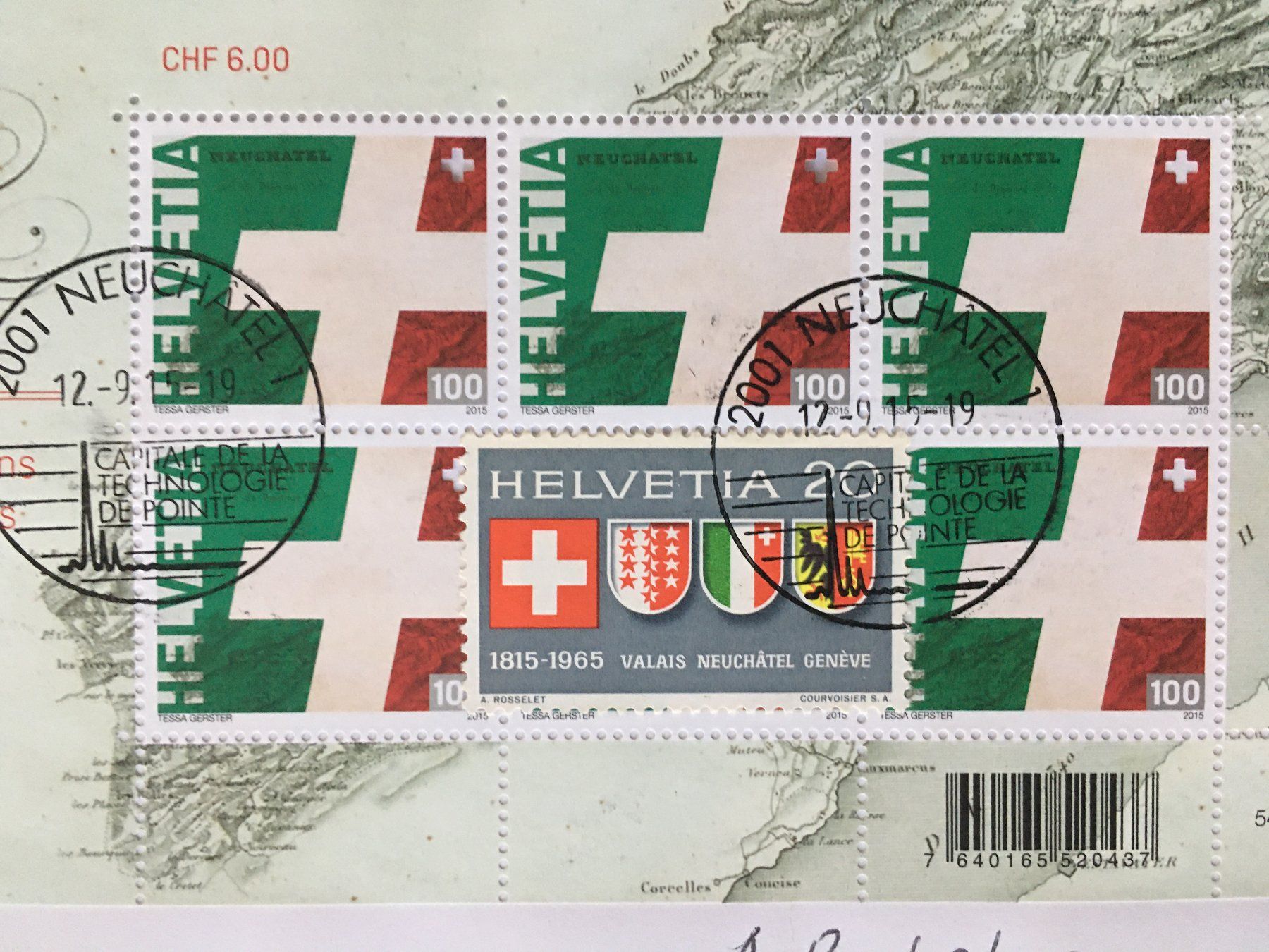 2015 Klbg 200 Jahre Neuenburg ZN 1550 mit 432 „ Unikat „ (Gebraucht) in ...