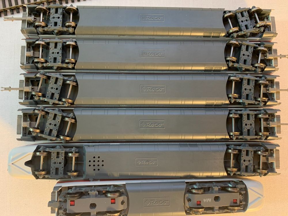 Roco 6-teilig ICE 2, DC, H0, ohne OVP, Funktion getestet (Gebraucht) in ...