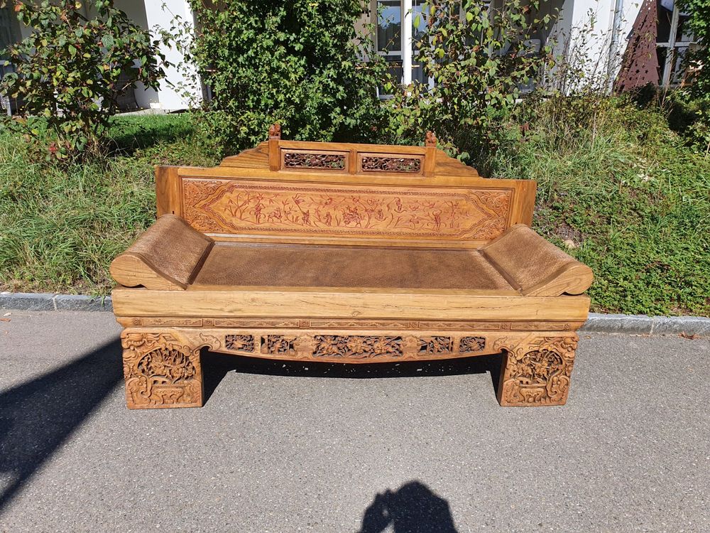 Wunderschne Alte Holzbank Zu Verschenken Bild