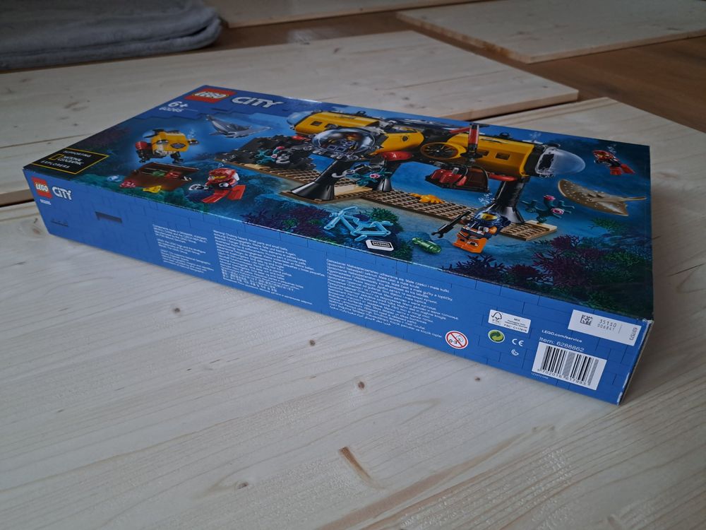 Neu LEGO 60265 Deep Sea Explorers Ocean Exploration Base | Kaufen auf ...