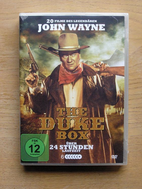 John Wayne The Duke Box - 20 DVD Filme (6 DVD's) NEU!!! (Neu und ...