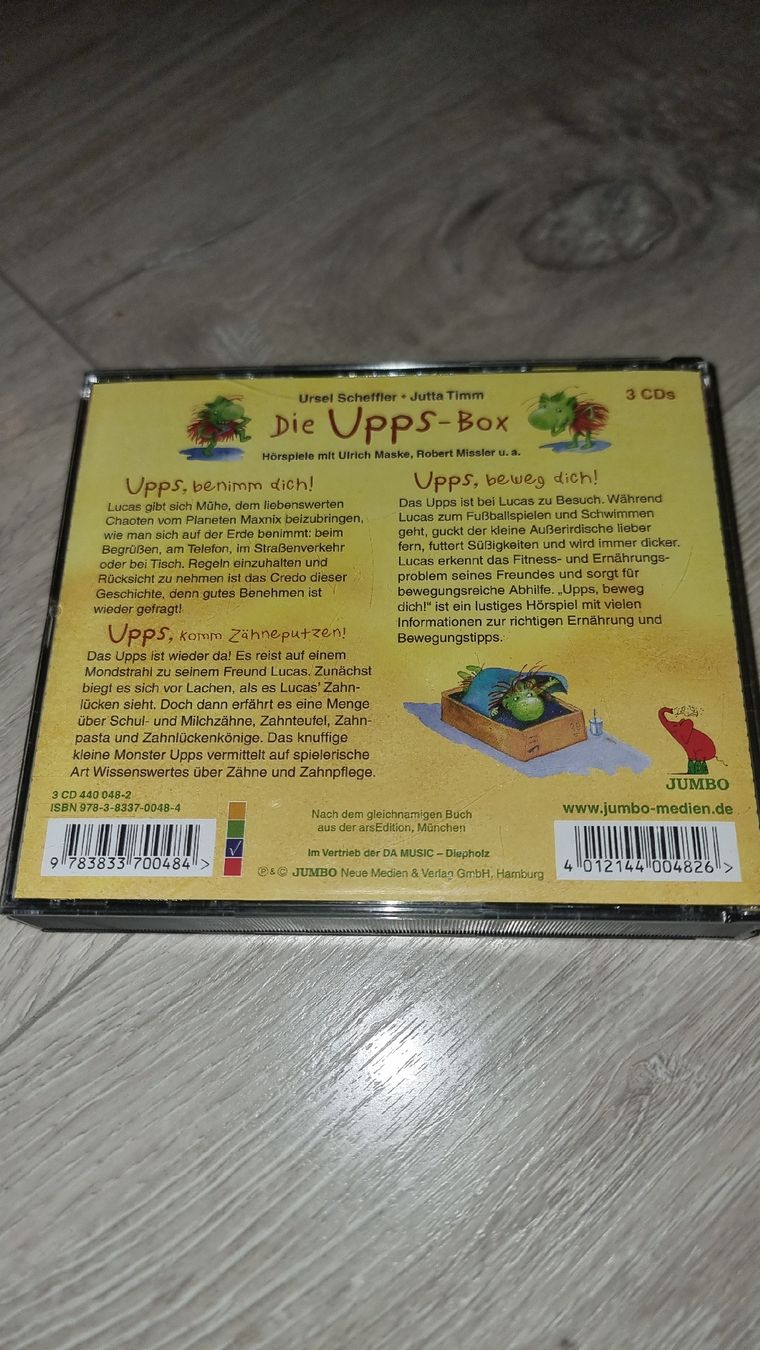 Die Upps-Box - 3 CDs - Hörspiele für Kinder (Gebraucht) in Wigoltingen ...