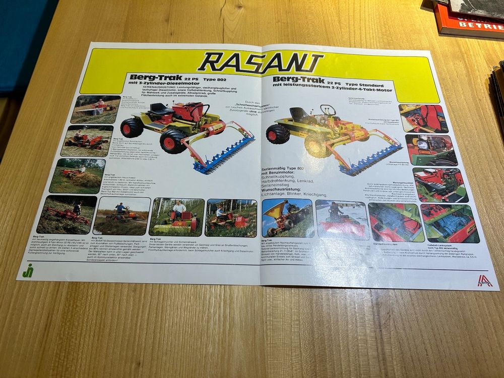 Rasant Prospekt Berg Trak 802 (Gebraucht) in Lienz für CHF 30 – mit ...