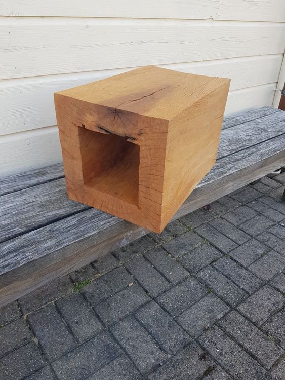 Holzblock (Massivholz Eiche) – 29x29x45 (Gebraucht) in Starrkirch-Wil ...