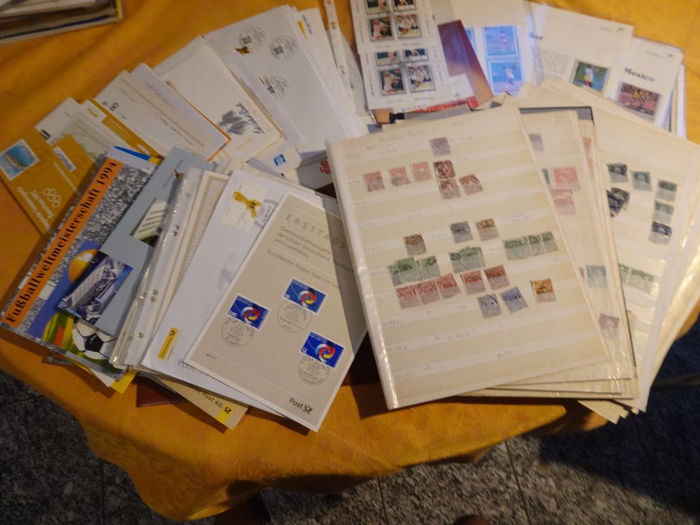 SAMMLUNG ALTDEUTSCHLAND VIEL MATERIAL,52 BRIEFE/KARTEN ECT (Gebraucht ...