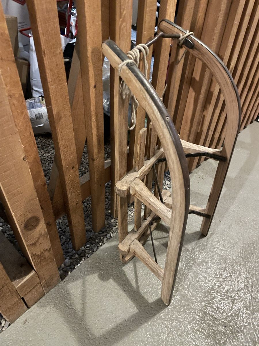 Davoser Holzschlitten, nostalgisch, gut erhalten, (Gebraucht) in Chur ...