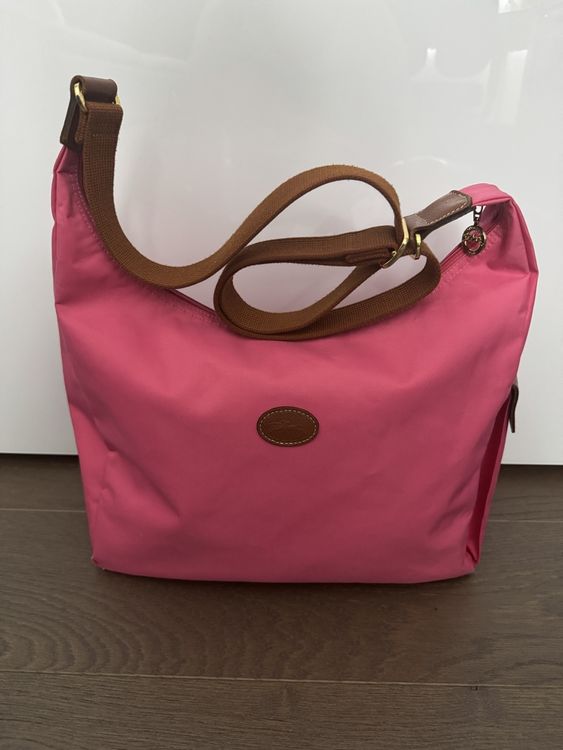 Longchamp Hobo Le Pliage Umhängetasche in pink | Kaufen auf Ricardo