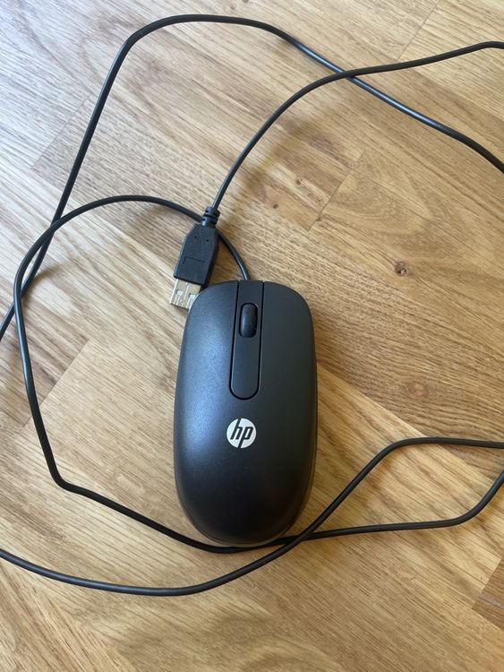 HP Maus, Top Zustand, kabelgebunden, schwarz (Gebraucht) in Herisau für ...