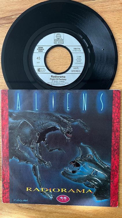 Radiorama - Aliens / 1. D-Press. 1986 | Kaufen auf Ricardo