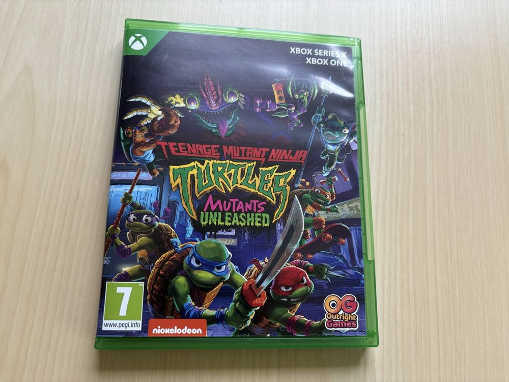 Xbox Teenage Mutant Ninja Turtles - Mutants Unleashed (Neu (gemäss ...