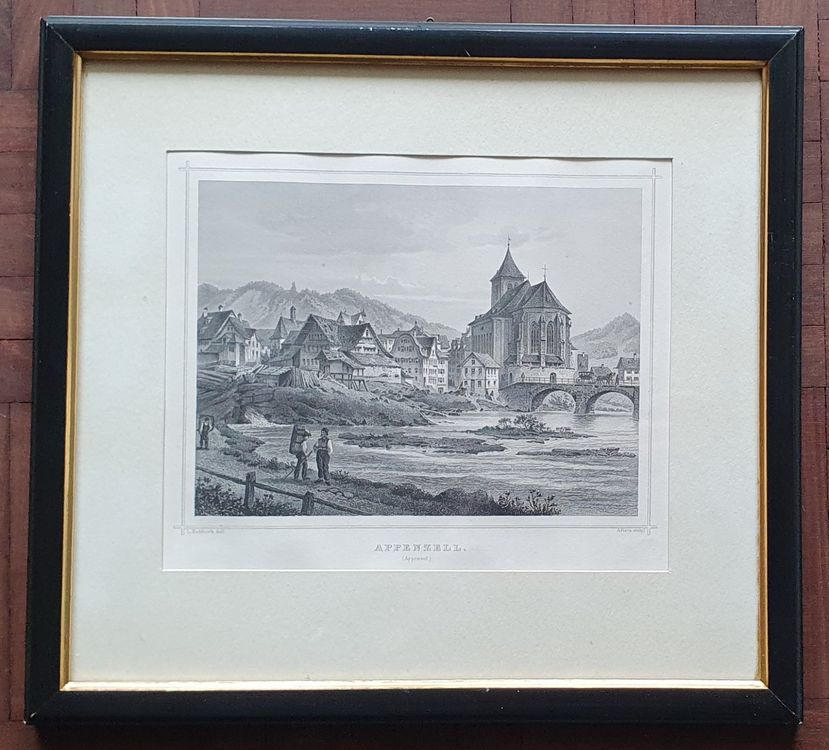 Bild - Stich von Appenzell (Gebraucht) in Kreuzlingen für CHF 65 – mit Lieferung auf Ricardo kaufen