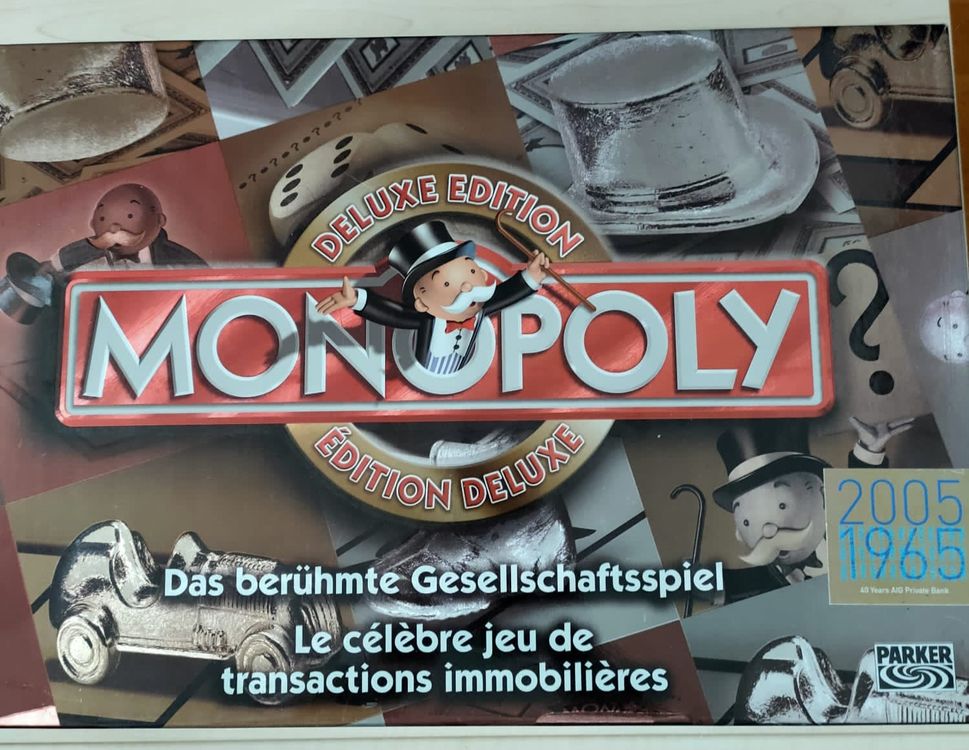 Monopoly Deluxe edition (Neu (gemäss Beschreibung)) in Luzern für CHF 20 – mit Lieferung auf ...