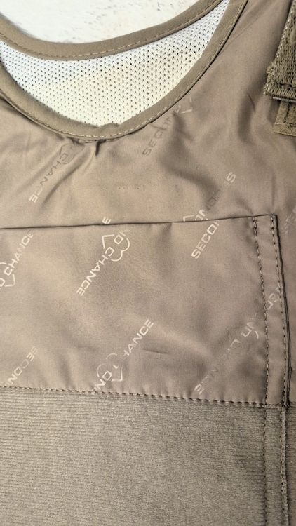 Second Chance Body Armor Schutzweste Herren – SK1 – Gr22 ×16 (Gebraucht ...