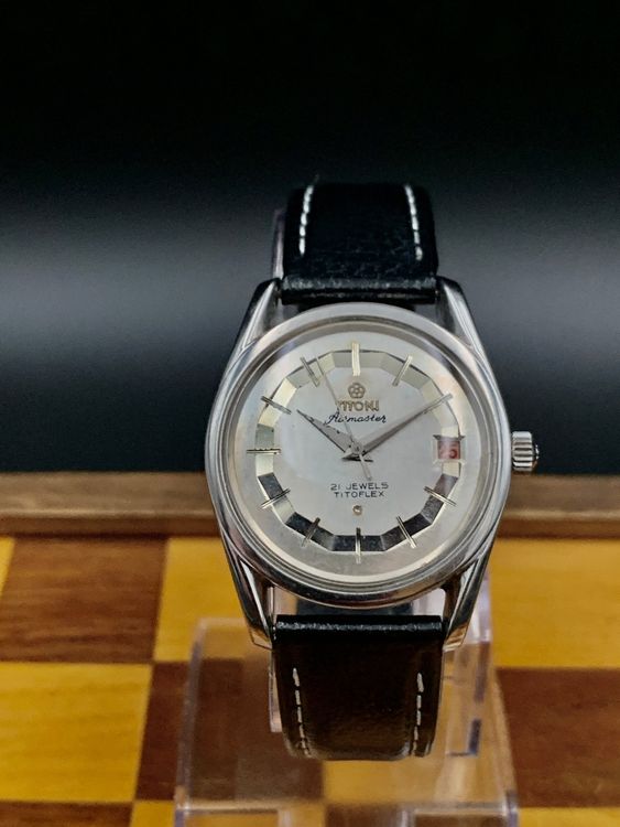Montre TITONI Airmaster Titoflex suisse automatique, vintage (Gebraucht ...