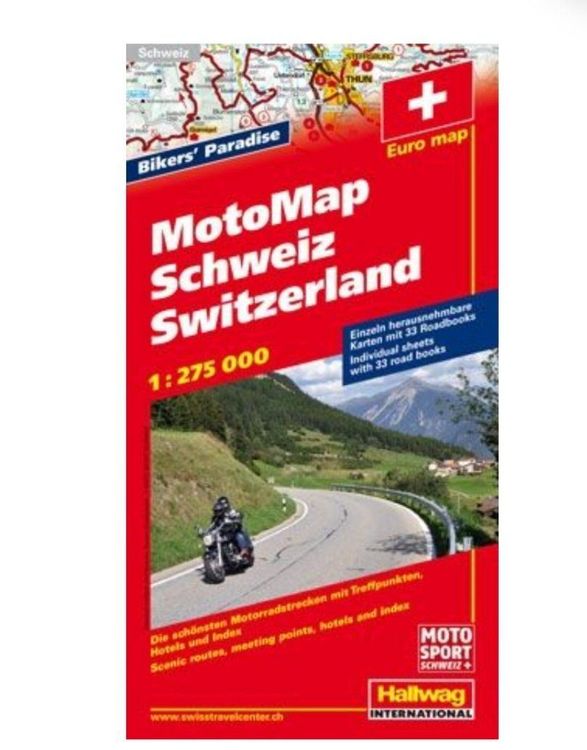Motorrad Strassenkarte Moto Map | Kaufen auf Ricardo