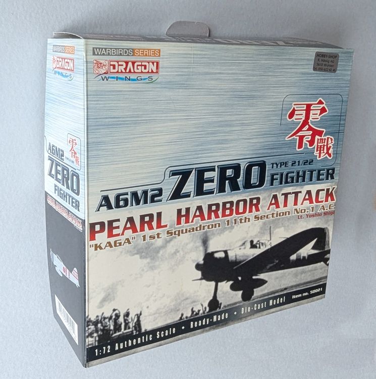 A6M2 Type 21/22 Zero Dragon Wings Modellflugzeug 1/72 (Neu (gemäss ...